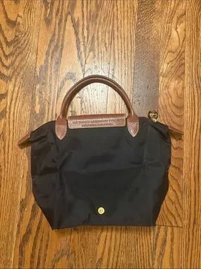 Longchamp | Bags | Longchamp Mini Black Le Pliage Type S Bag | Poshmark